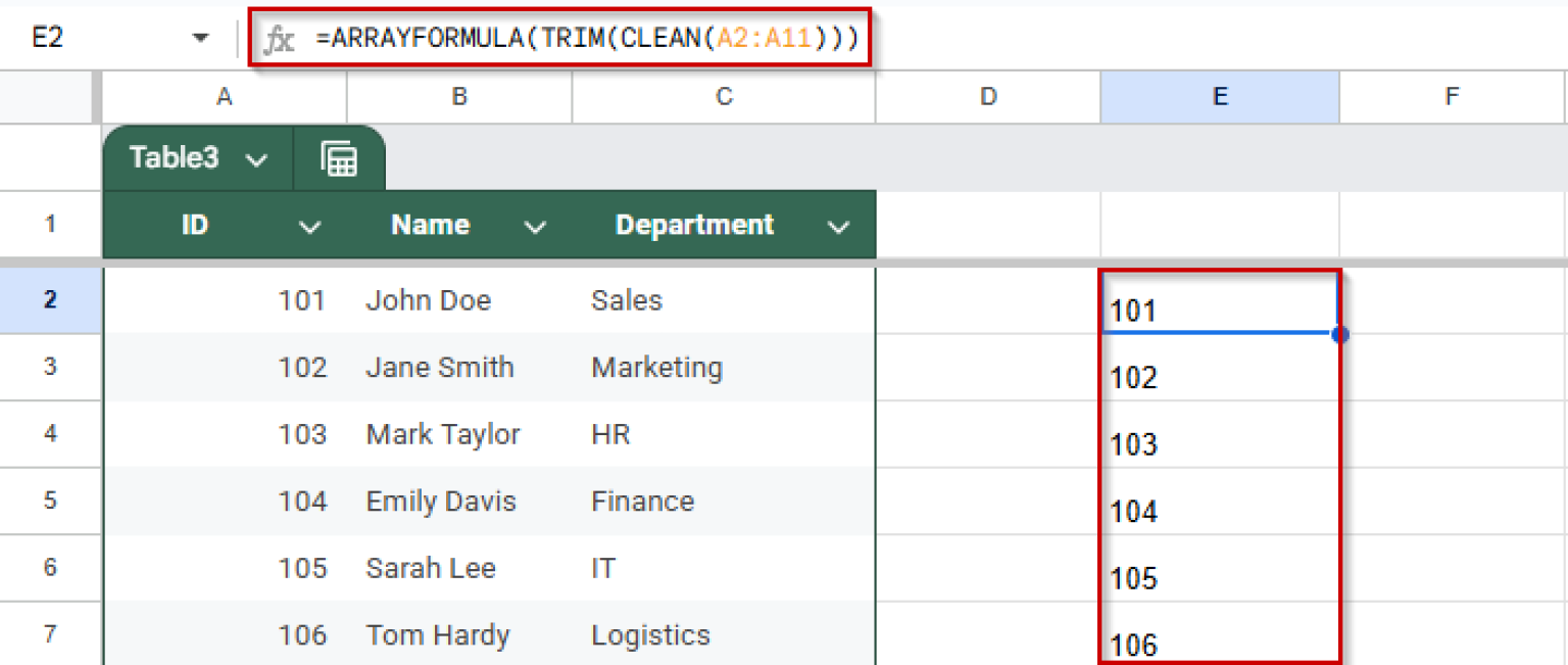 [Fixed] VLOOKUP Not Working in Google Sheets: 4 Cases - Excel Insider