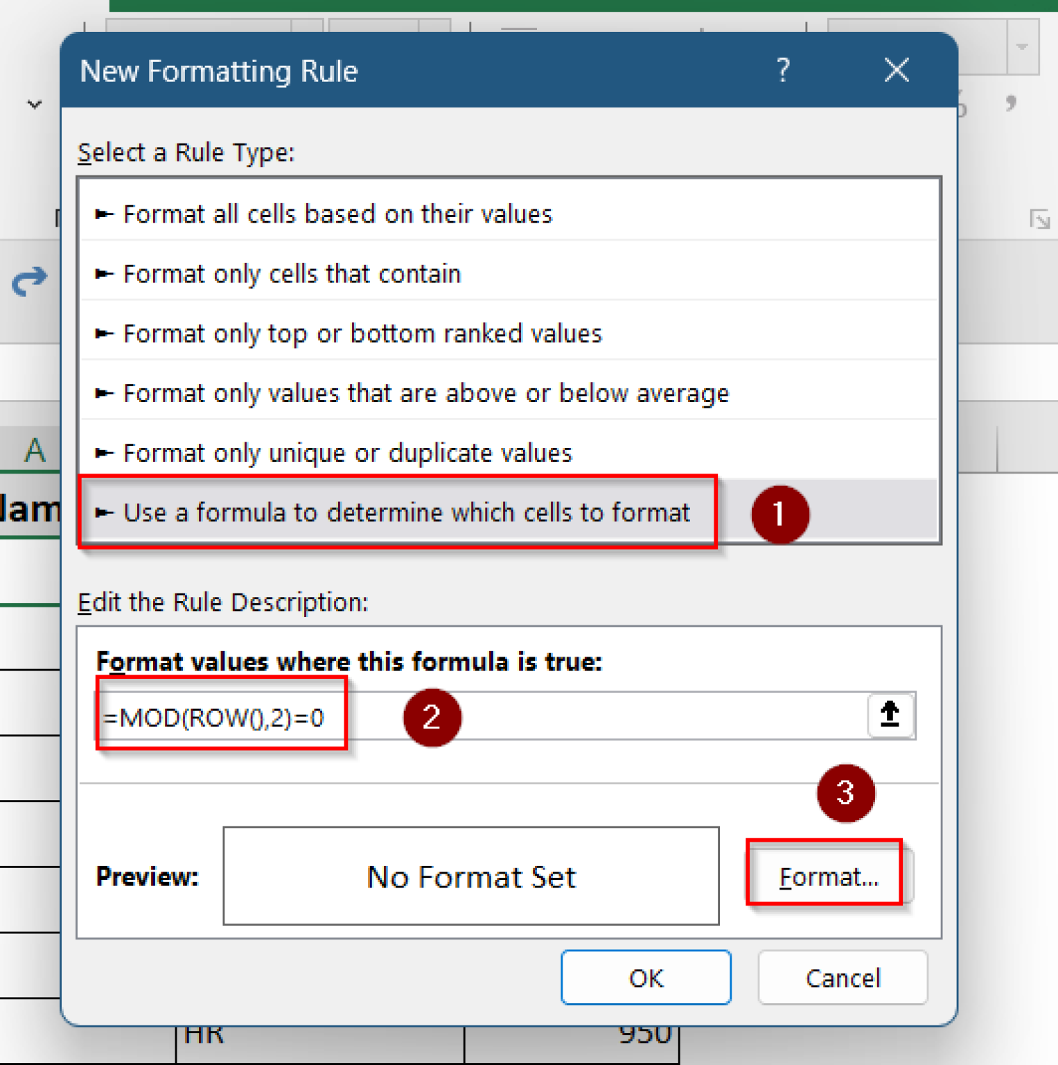 How to Alternate Row Colors in Excel Without Table - Excel Insider