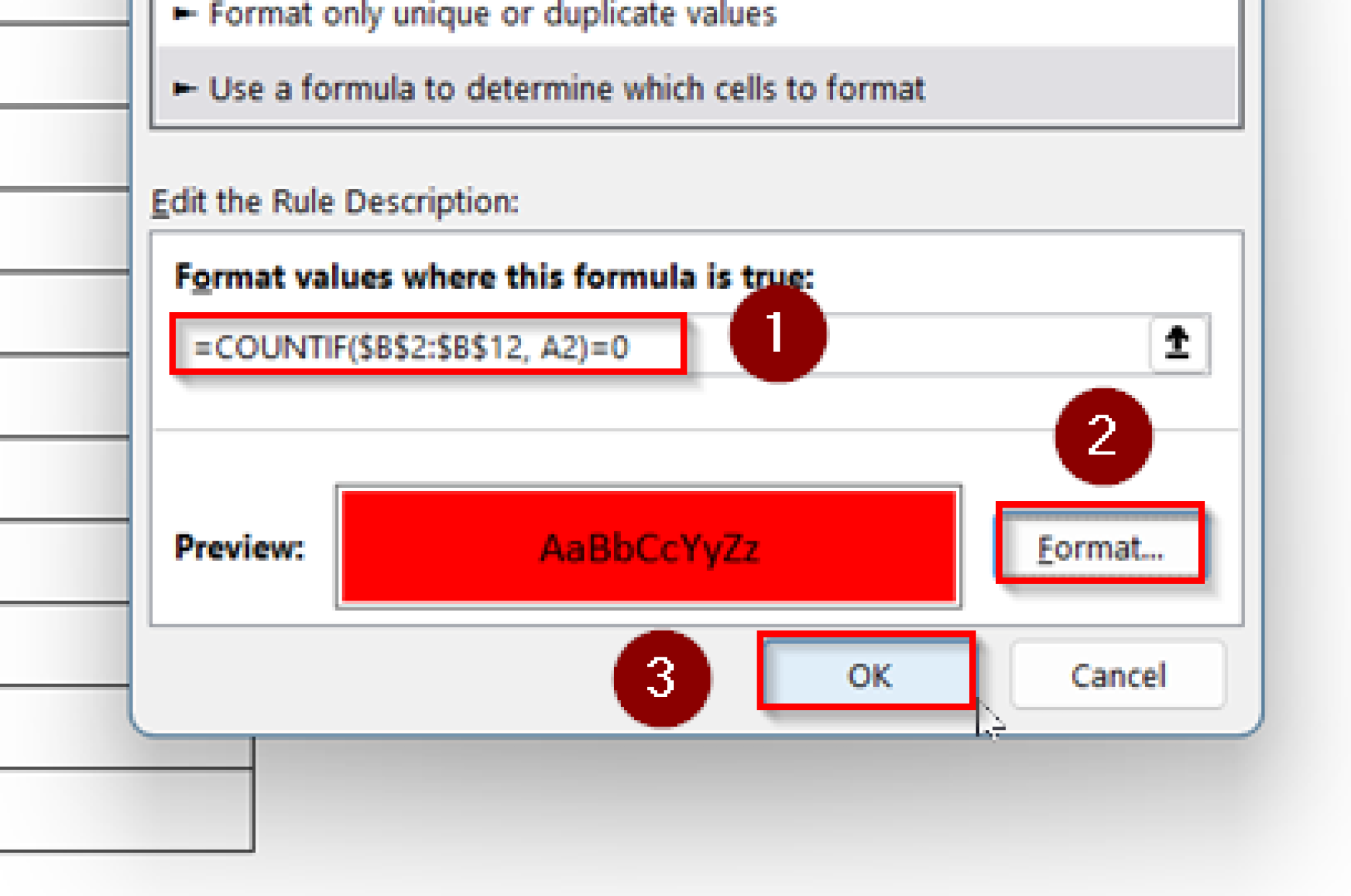 Excel Conditional Formatting To Compare Two Columns Excel Insider 4458