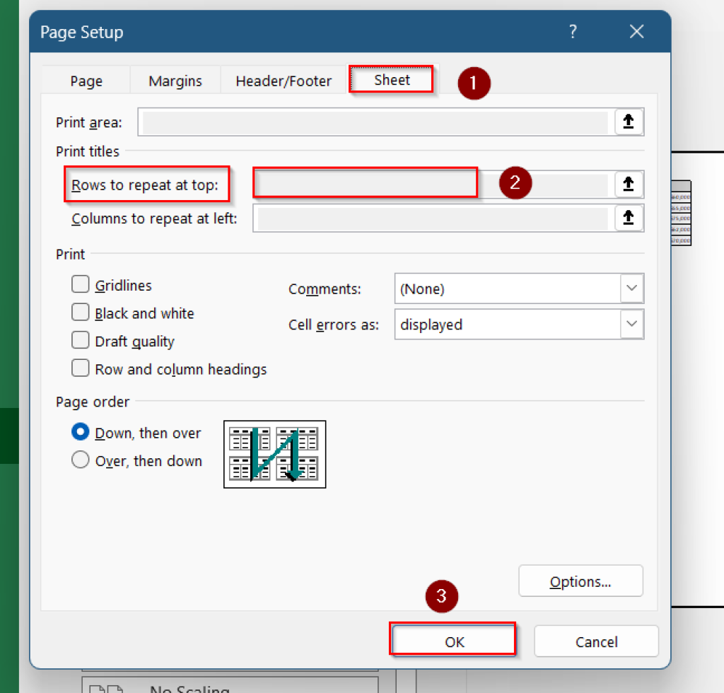 How to Keep Header in Excel When Printing (2 Quick Methods) - Excel Insider