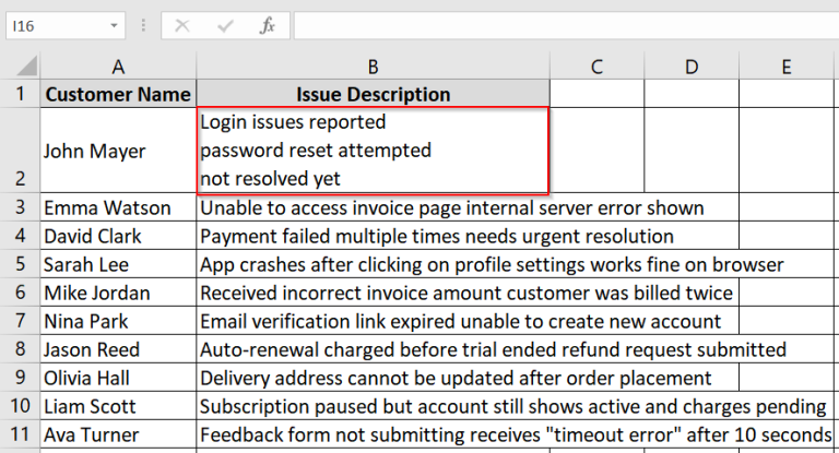 How to Make Excel Go to Next Line Automatically - Excel Insider