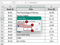 How to Make First Row as Header in Excel (3 Easy Methods) - Excel Insider