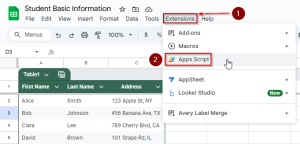 How to Print Labels from Google Sheets (3 Quick Methods) - Excel Insider