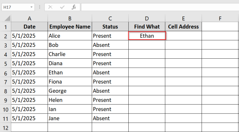 How To Find Text In Range And Return Cell Reference In Excel Excel Insider