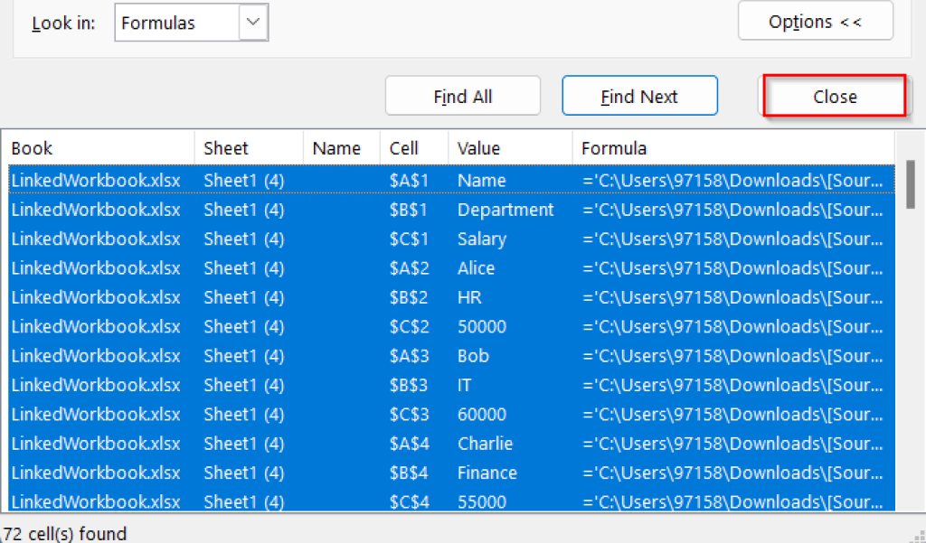How To Break Links In Excel And Keep Values 4 Easy Ways Excel Insider