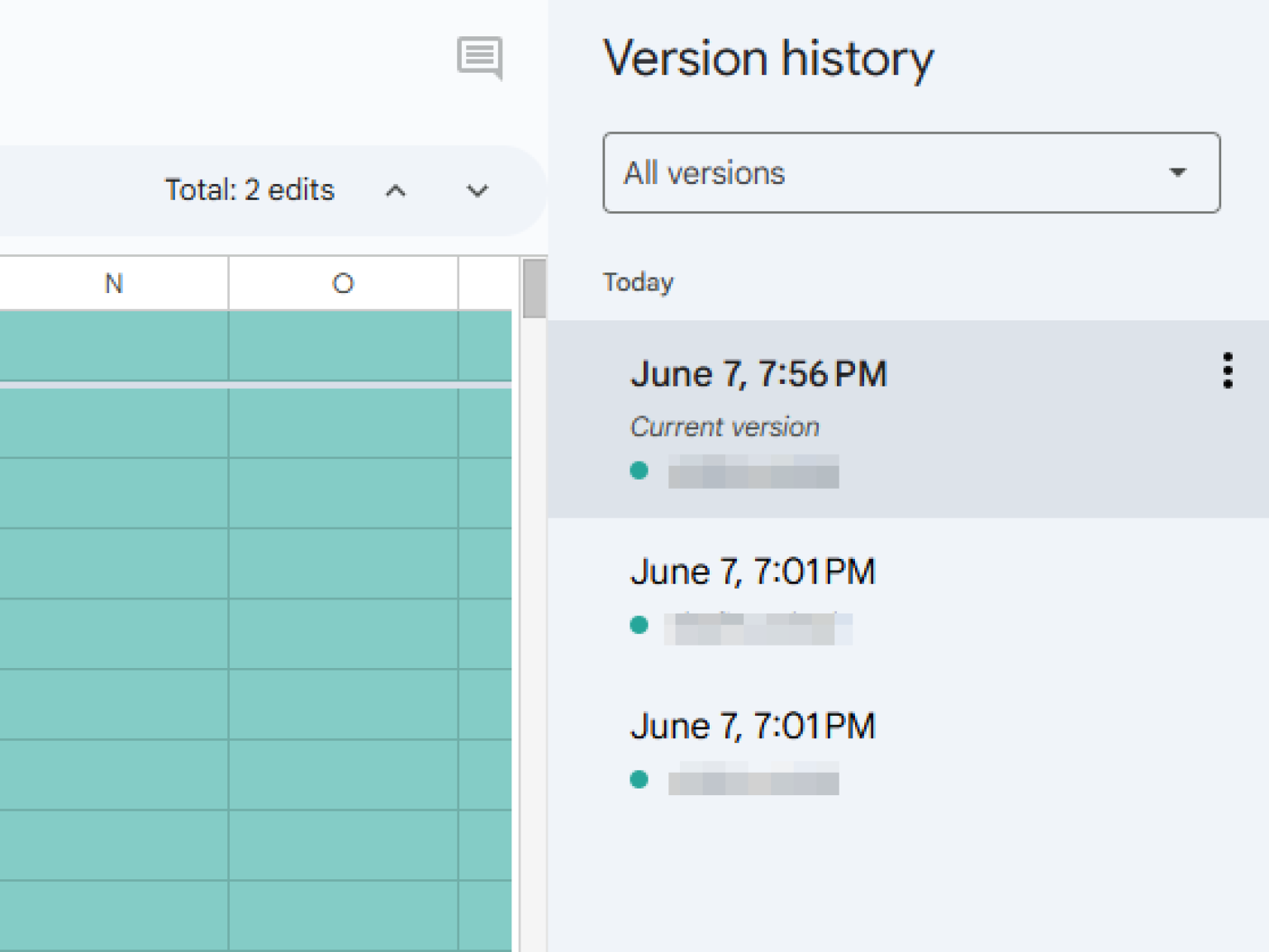 [Fixed] Show Edit History in Google Sheets Not Showing - Excel Insider