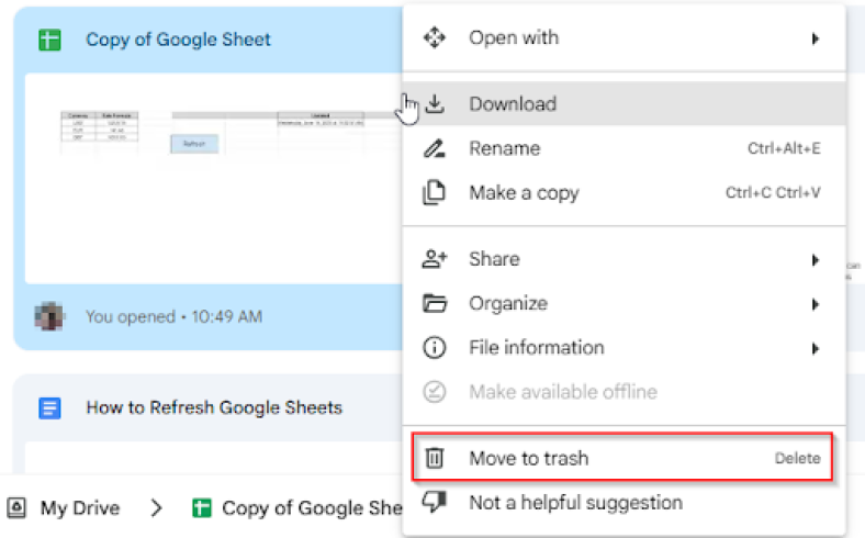 How to Work with Version History in Google Sheets - Excel Insider
