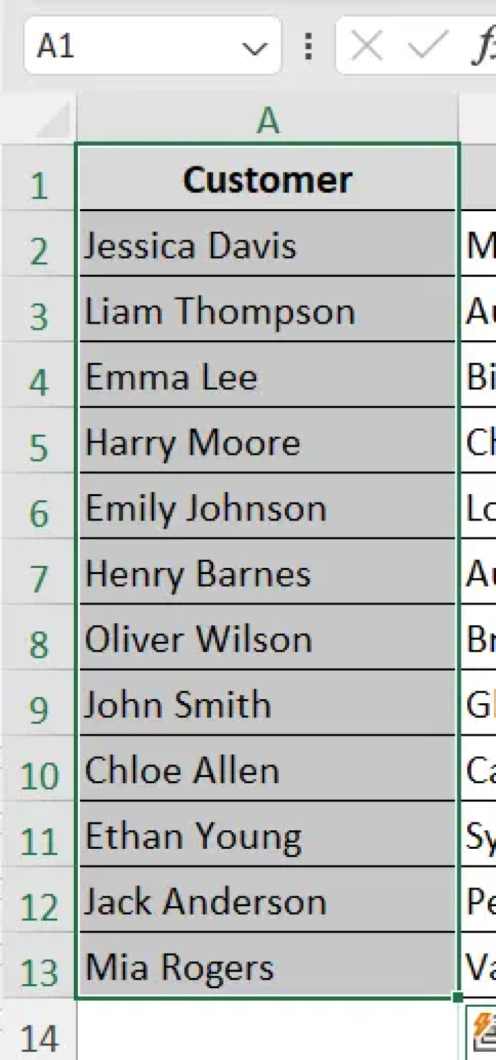 How to Sort by Last Name in Excel (4 Quick Approaches) - Excel Insider