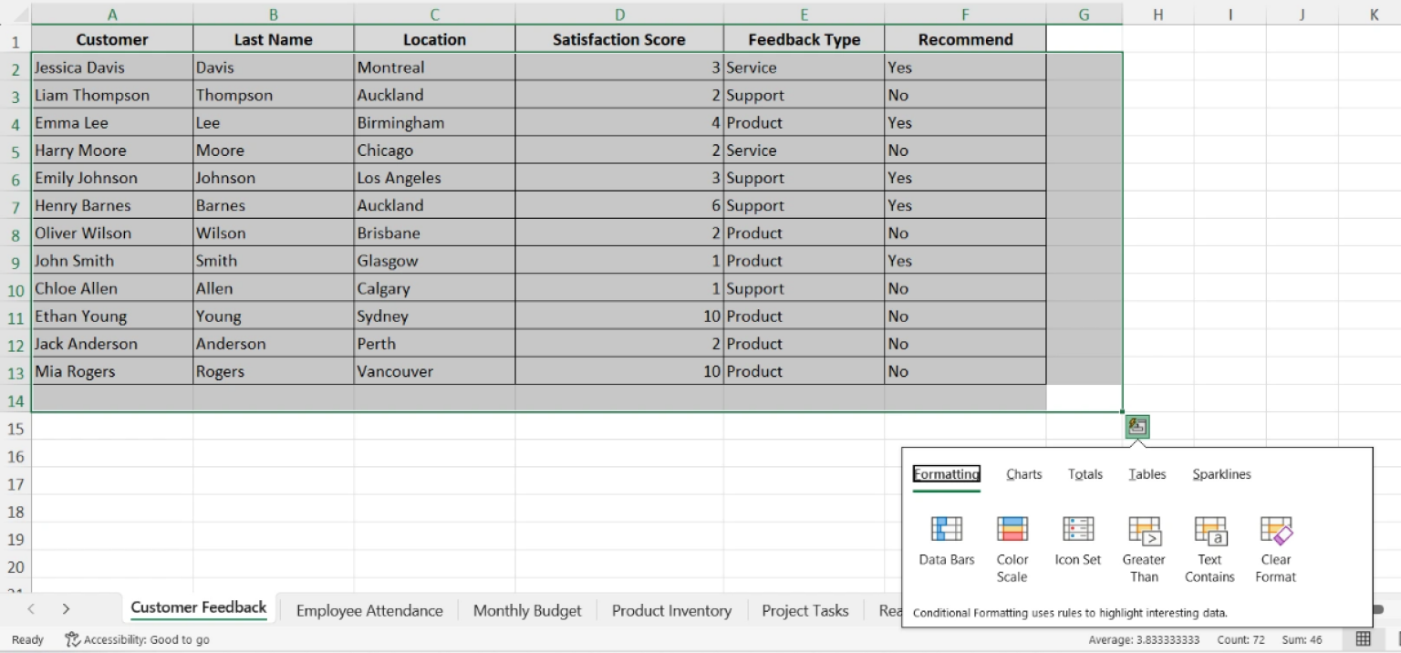 How to Sort by Last Name in Excel (4 Quick Approaches) - Excel Insider