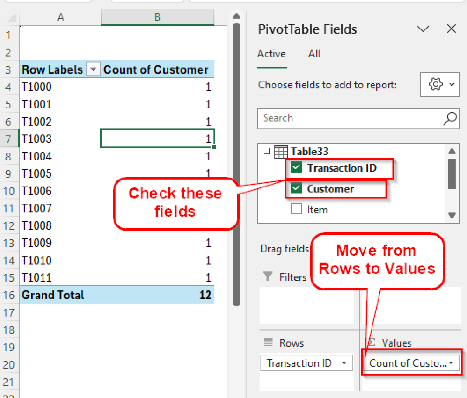 How To Count Unique Values In Excel Pivot Table 2 Suitable Ways Excel Insider