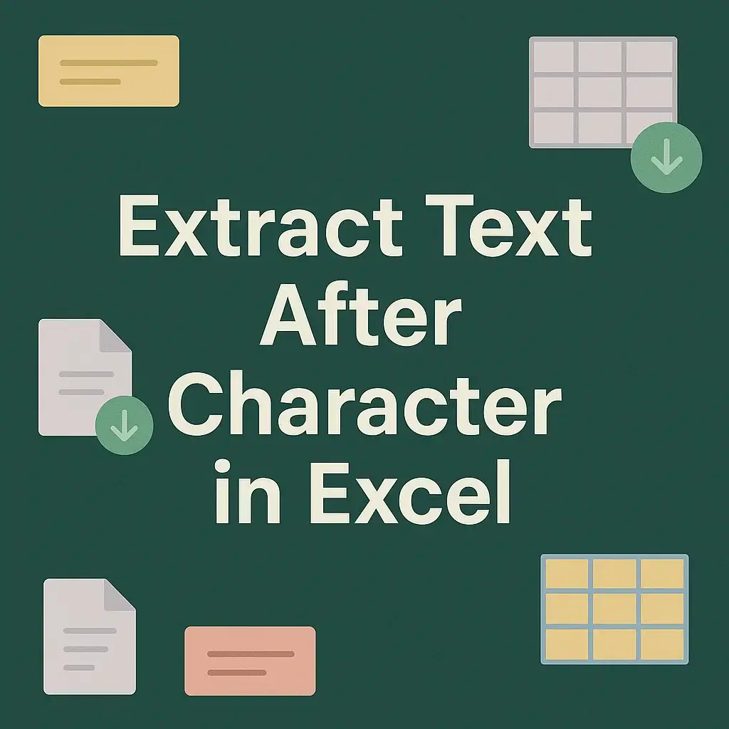 How To Extract Text After Character In Excel 4 Suitable Ways Excel 8740