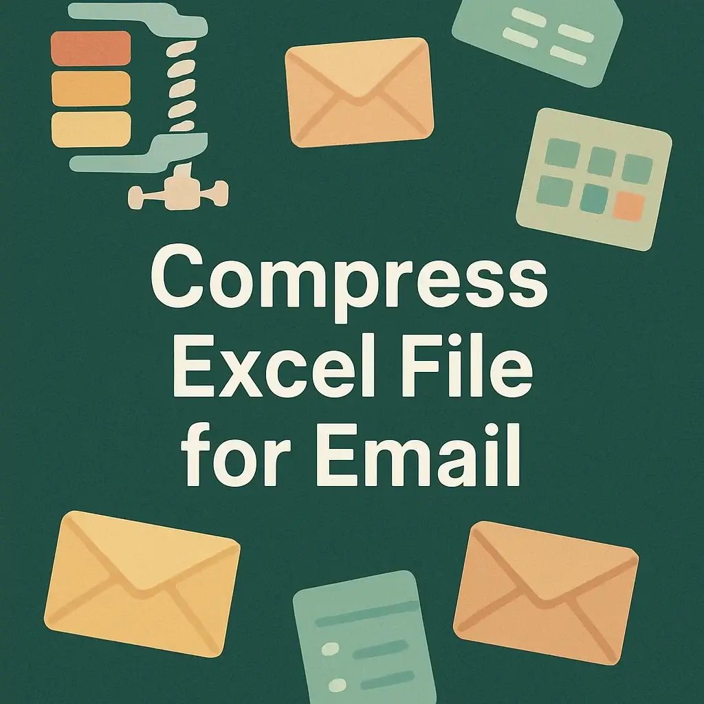 How to Compress Excel File for Email (6 Effective Ways) - Excel Insider