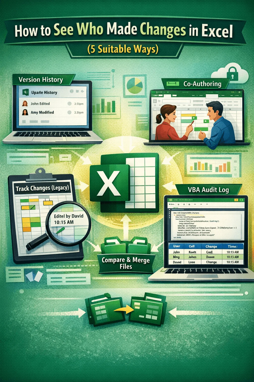 How to See Who Made Changes in Excel (5 Suitable Ways) - Excel Insider