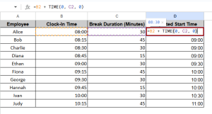 How to Add Minutes to Time in Google Sheets (4 Easy Ways) - Excel Insider