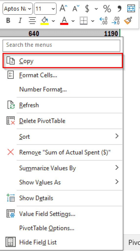 How to Copy a Pivot Table to Another Sheet in Excel (4 Easy Ways) - Excel Insider