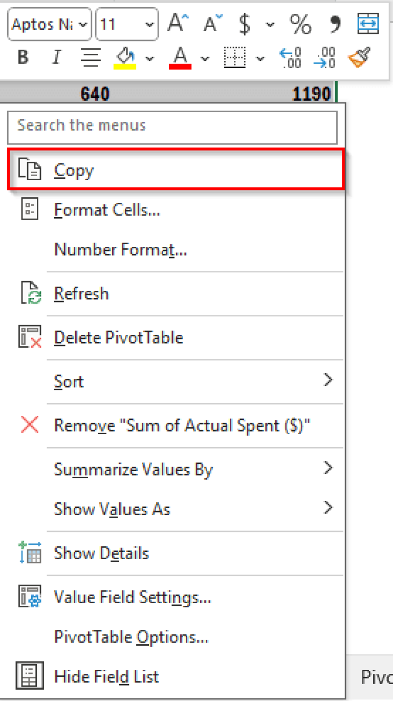 How to Copy a Pivot Table to Another Sheet in Excel (4 Easy Ways ...