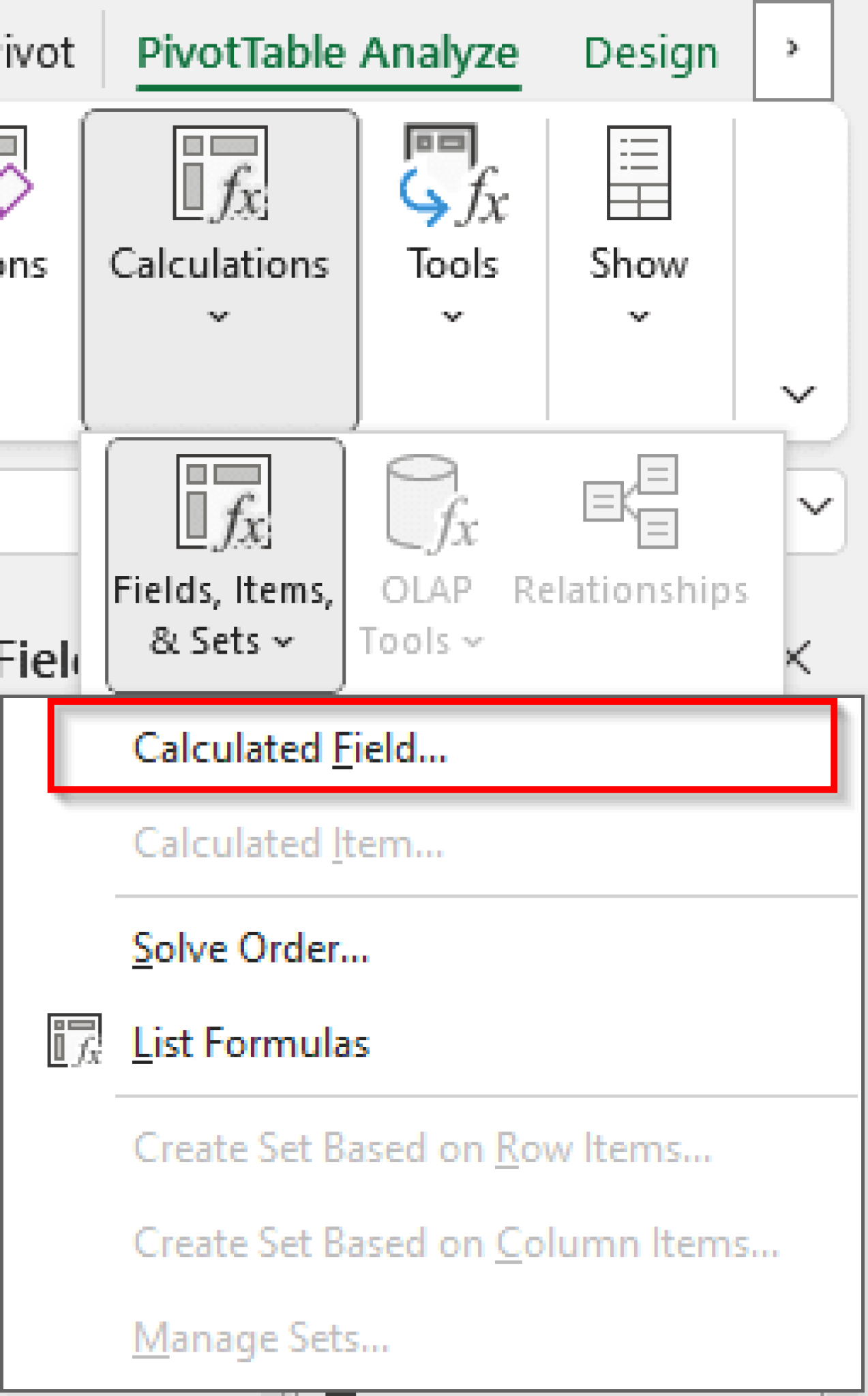 How to Edit a Calculated Field in Excel Pivot Table - Excel Insider