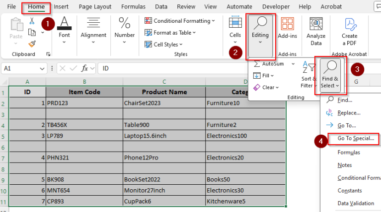 How to Remove Blank Rows in Excel (7 Quick Tricks) - Excel Insider