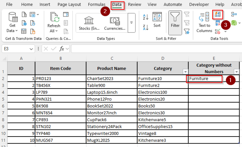 How to Remove Numbers from a Cell in Excel (10 Simple Ways) - Excel Insider
