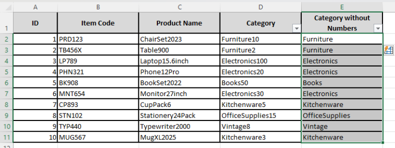 How to Remove Numbers from a Cell in Excel (10 Simple Ways) - Excel Insider