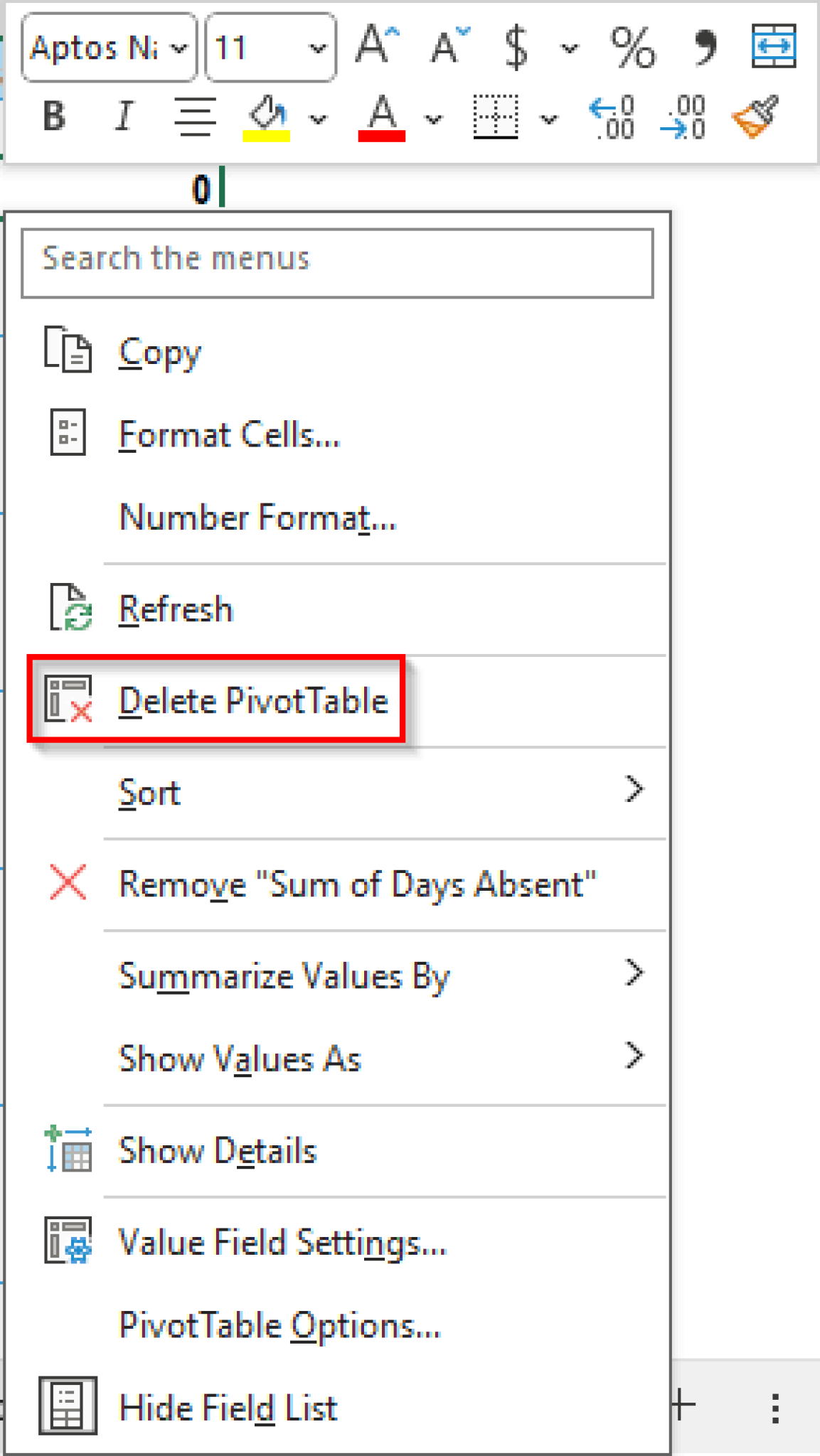How to Remove Pivot Table but Keep Data in Excel (2 Easy Ways) - Excel Insider