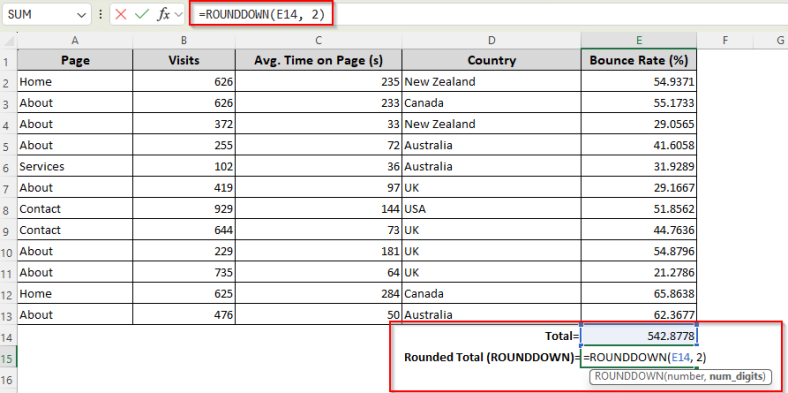 How to Roundup a Formula Result in Excel (6 Easy Ways) - Excel Insider
