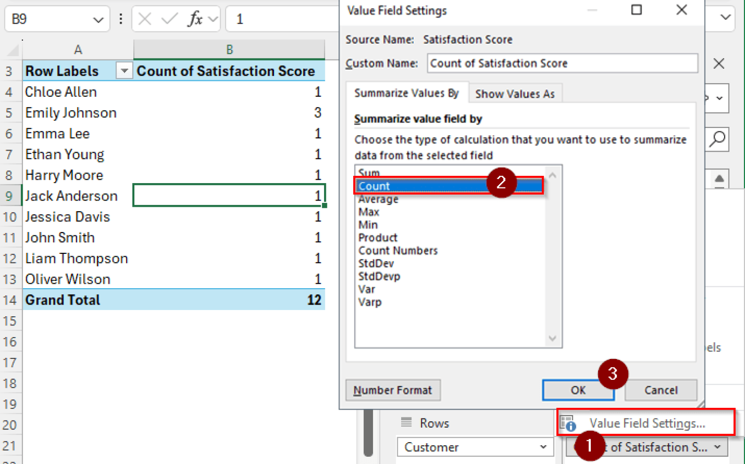 How To Count The Number Of Instances In Excel Pivot Table Excel Insider