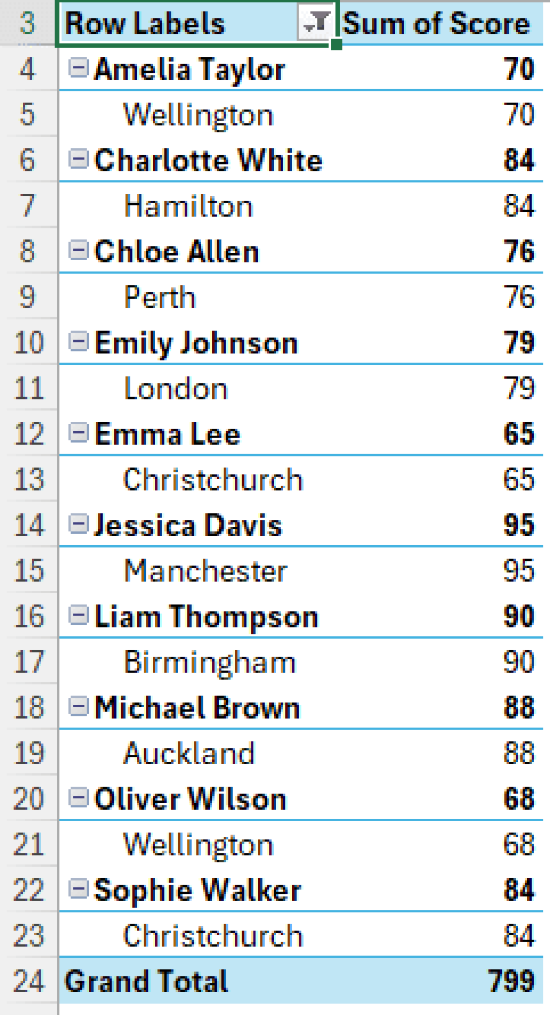 How to Show Top 10 in Pivot Table (with Filter & VBA) - Excel Insider