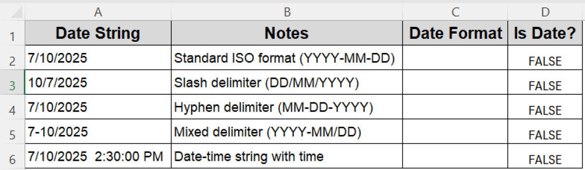 How to Convert a String to a Date in Excel VBA (3 Examples) - Excel Insider