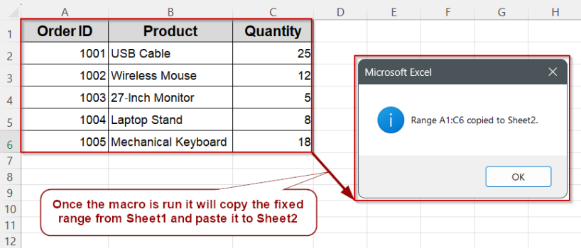How to Copy Range to Another Sheet Using Excel VBA - Excel Insider