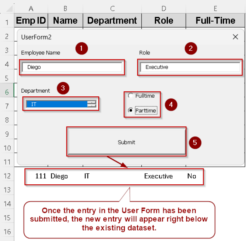 How To Use Userform In Excel Vba With Practical Examples Excel Insider