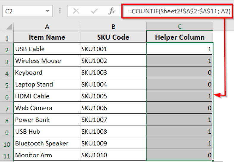 How To Compare Two Excel Sheets For Duplicates 6 Simple Ways Excel 5691