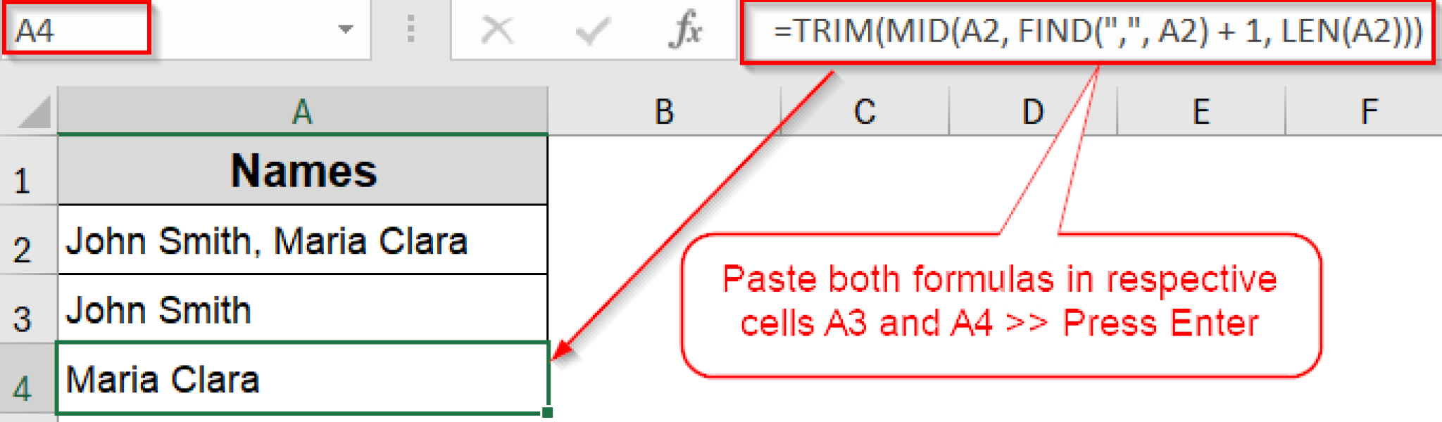 How To Split A Cell Into Two Rows In Excel 6 Useful Methods Excel