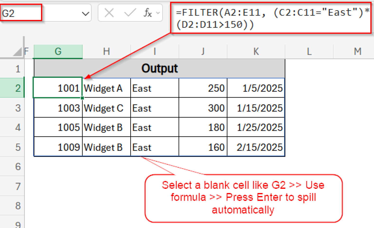 How to Return All Rows That Match Criteria in Excel - Excel Insider