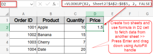 How to Use VLOOKUP to Merge Two Excel Sheets - Excel Insider