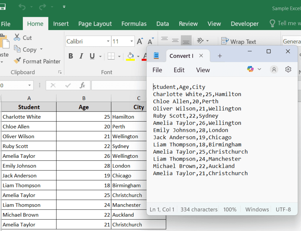 How To Convert Excel File To Csv With Comma Delimited Excel Insider