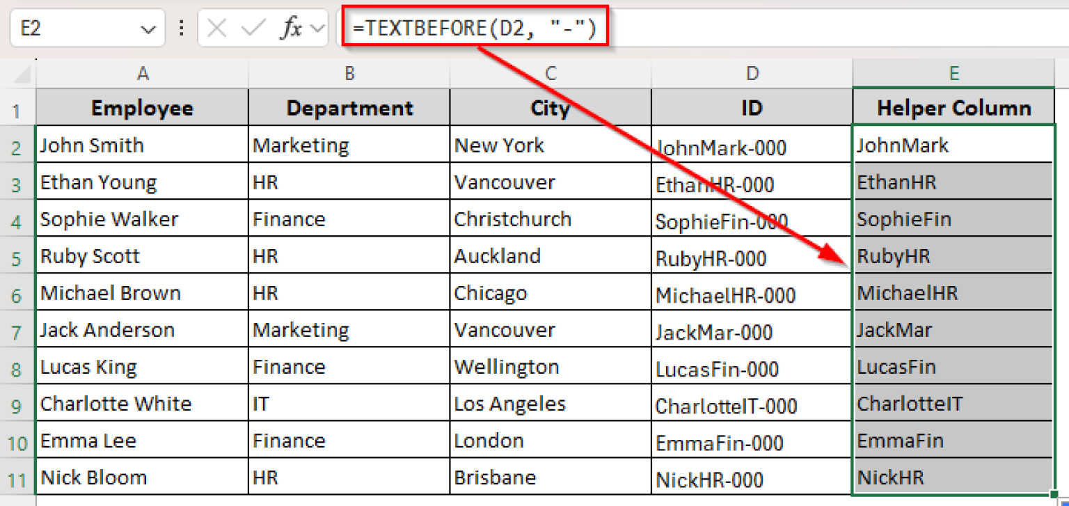How To Extract Text Before Character In Excel 6 Easy Ways Excel Insider