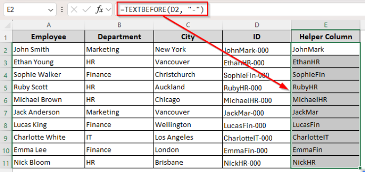 How to Extract Text Before Character in Excel (6 Easy Ways) - Excel Insider