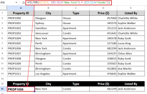 How to Filter with Multiple Conditions in Google Sheets - Excel Insider