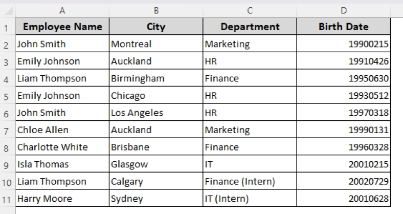 How to Convert 8 Digit Number to Date in Excel (6 Different Cases) - Excel Insider