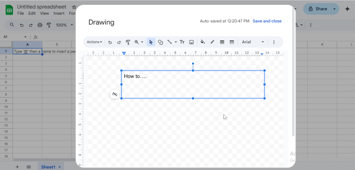 How to Insert a Text Box in Google Sheets (with Simple Steps) - Excel ...