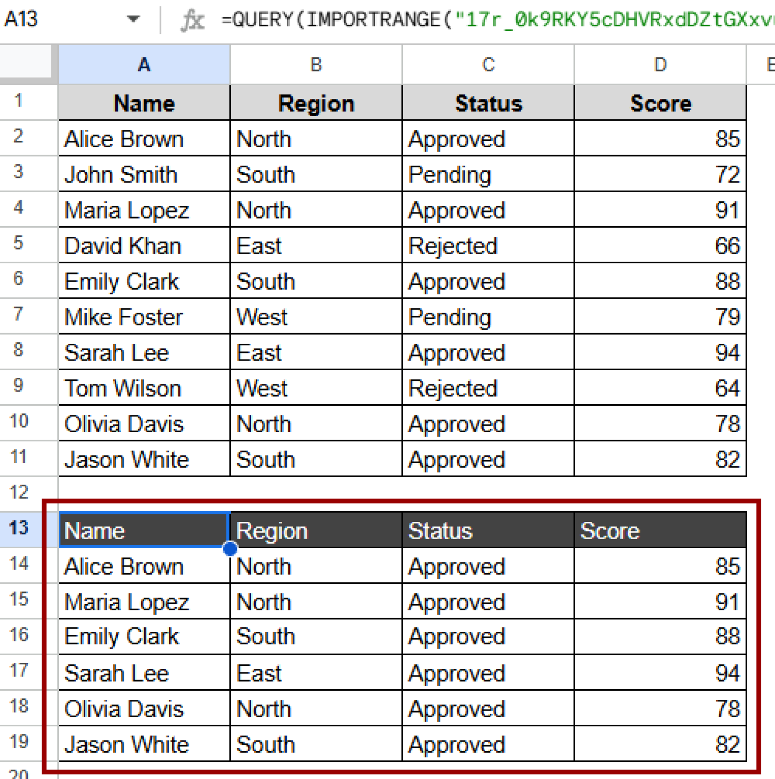 How to Use IMPORTRANGE in Google Sheets with Conditions - Excel Insider