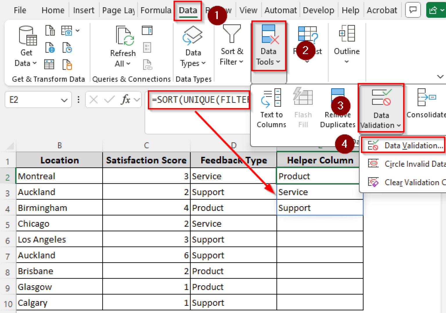 How to Sort a Drop Down in Excel (5 Useful Techniques) - Excel Insider