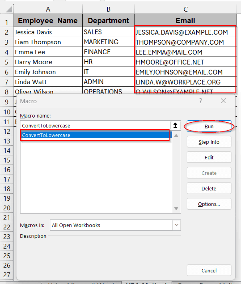 How to Change Uppercase to Lowercase In Excel (5 Easy Ways) - Excel Insider