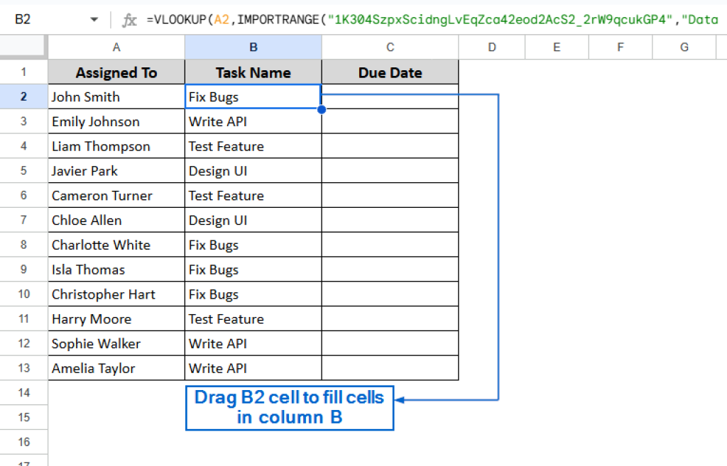 How to Use VLOOKUP from Another Sheet in Google Sheets - Excel Insider