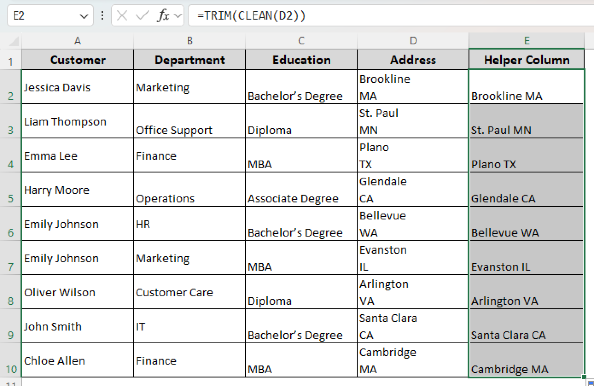 How to Remove Carriage Returns in Excel (7 Quick Tricks) - Excel Insider