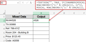 How to Extract Specific Numbers from a Cell in Excel - Excel Insider