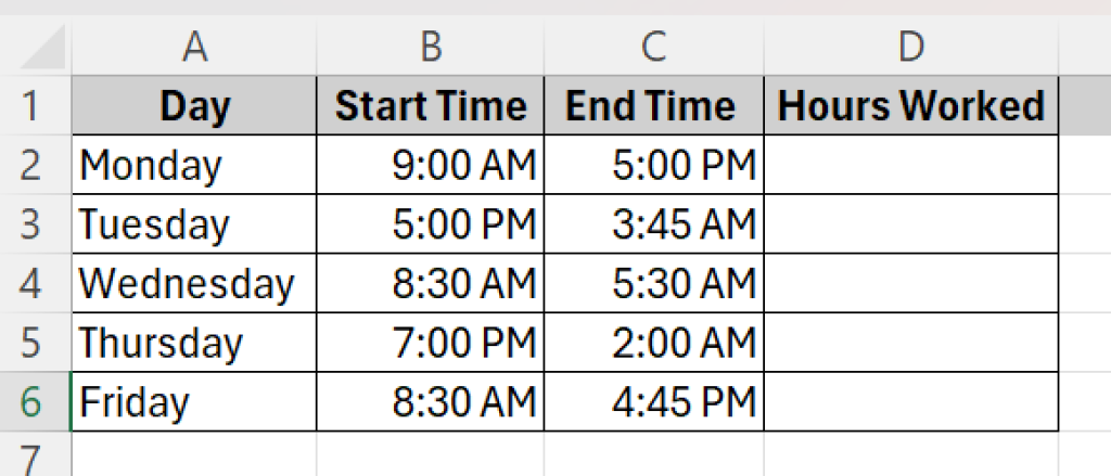 How to Calculate Total Hours in Excel (3 Suitable Ways) - Excel Insider