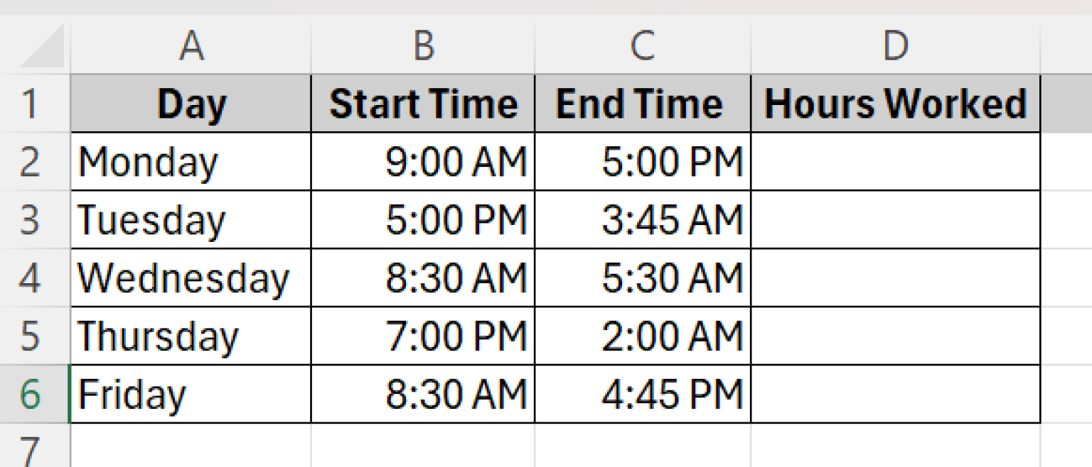 How to Calculate Total Hours in Excel (3 Suitable Ways) - Excel Insider