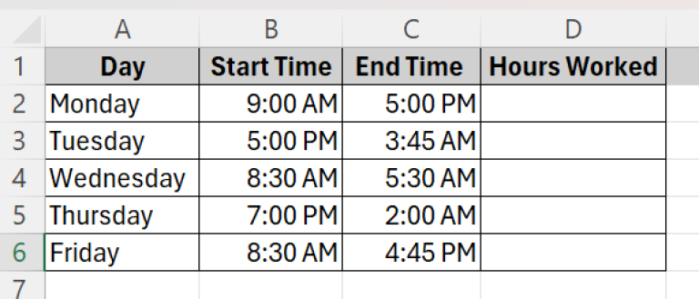 How to Calculate Total Hours in Excel (3 Suitable Ways) - Excel Insider